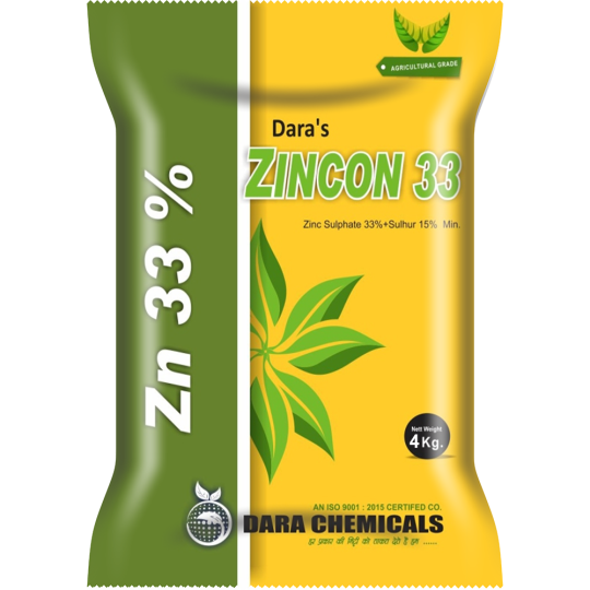 ZINCON 33 (Zinc Sulphate 33% + Sulphur 15% Min.) | Dara Chemicals
